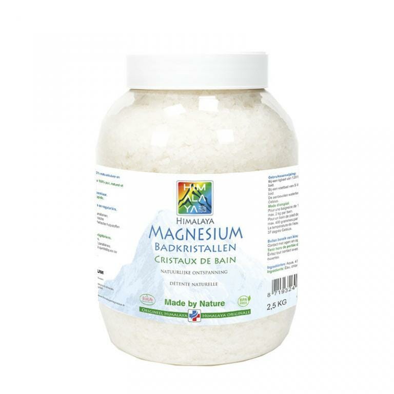 Himalaya 2,5 kg. magnesium badkristallen | Vlokken | SoLMAG Shop